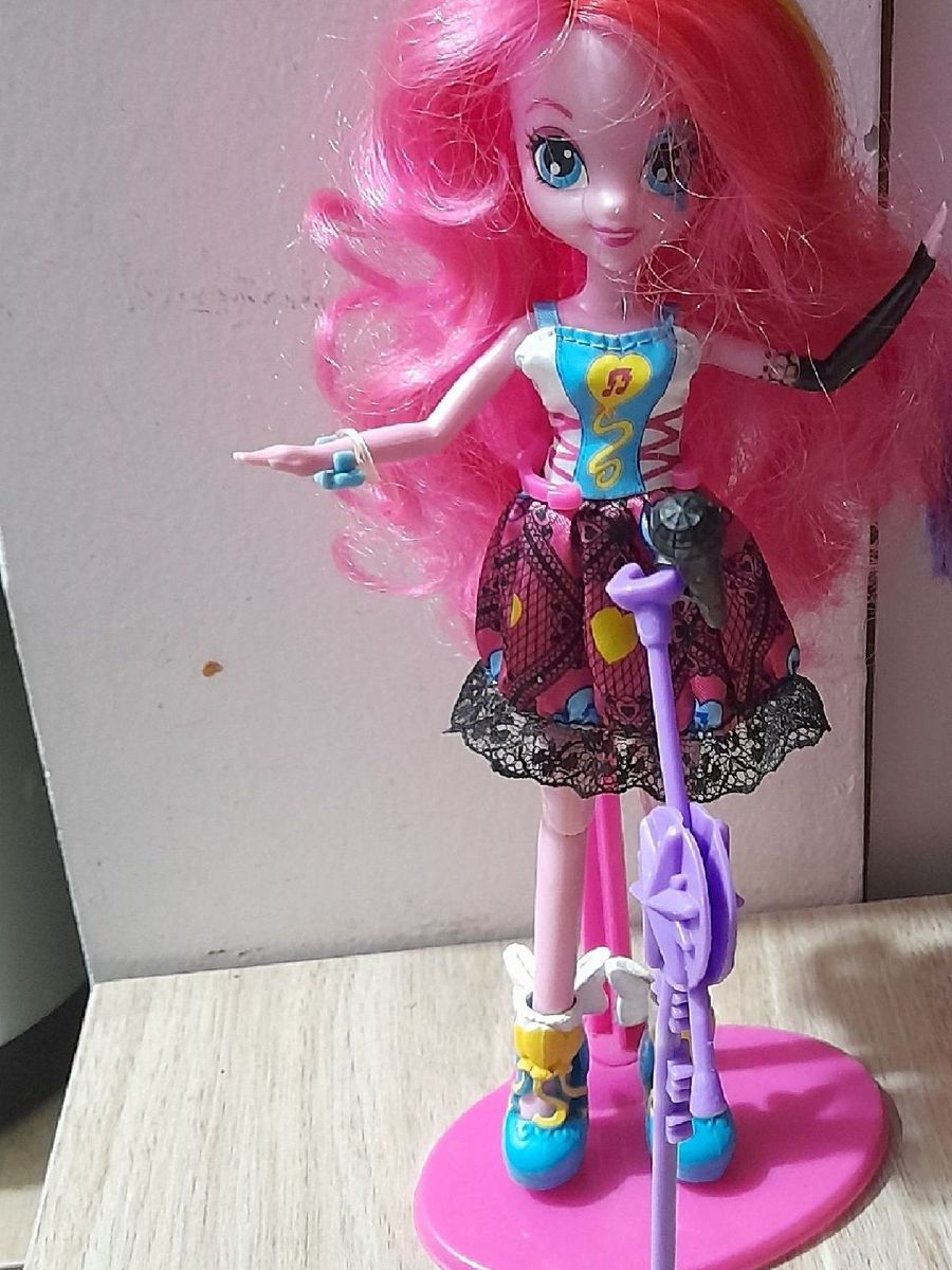 Pinkie Pie My Little Pony Equestria Girls, Boneca Cantora | Brinquedo Hasbro Usado 79185296 | enjoei