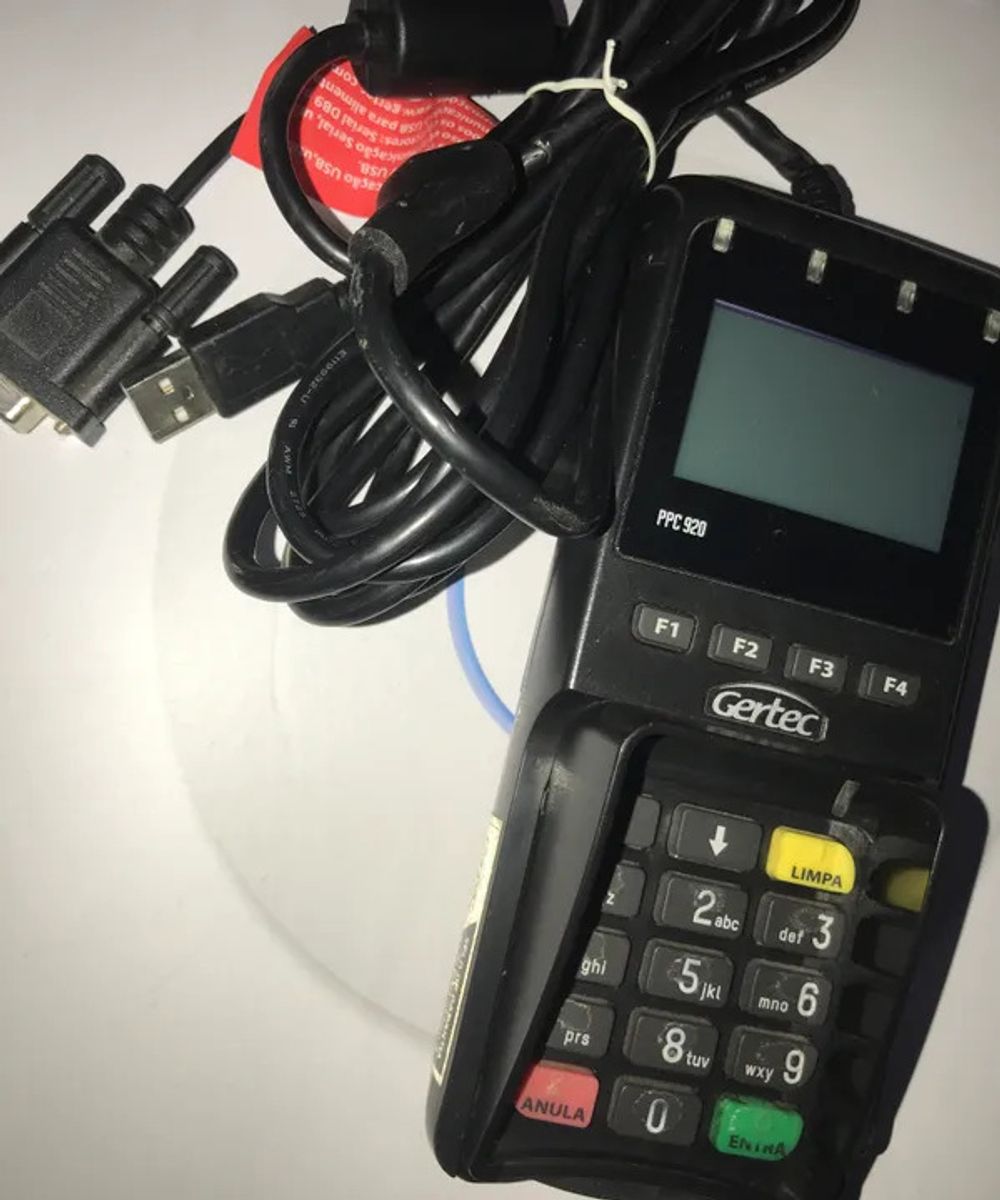 Pinpad Ppc920 Usb/serial Versao 1.08, Lacrado, Desbloqueado | Teclado p ...