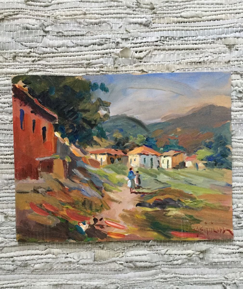 Pintura a Óleo - Paisagem | Item de Decoração Usado 19170445 | enjoei