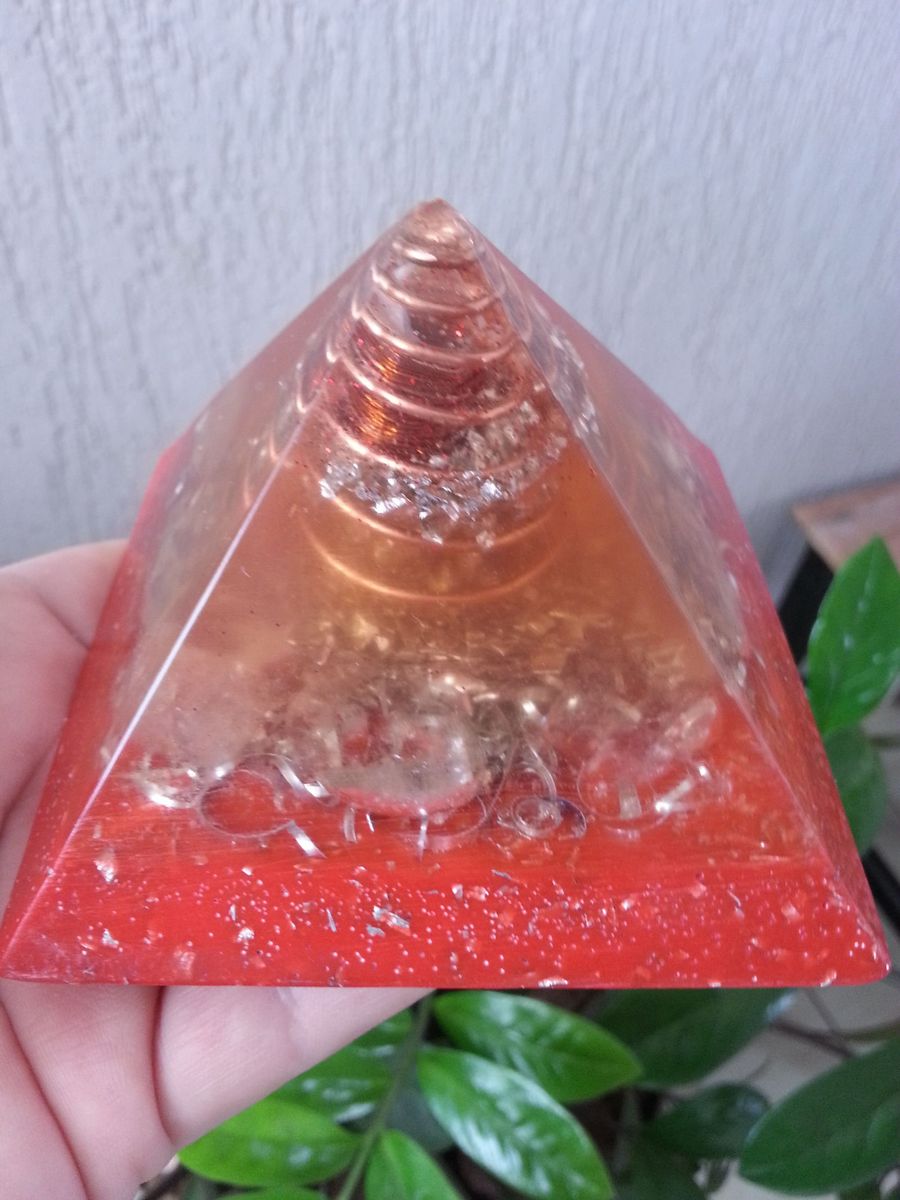 Piramide Vermelha 8 Cm | Produto Feminino Romaria Nunca Usado 21711711 ...