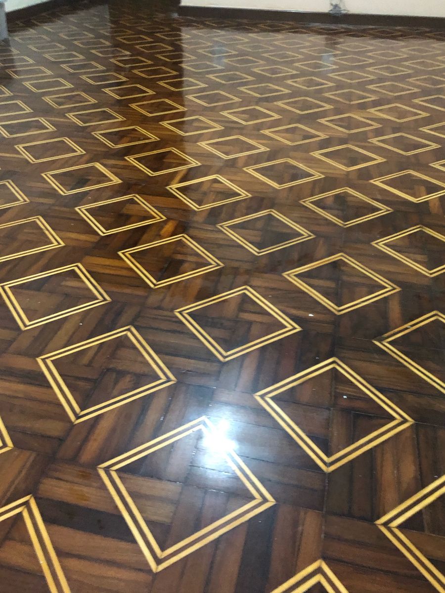 Piso Parquet Paulista | Item de Decoração Parquet Paulista Usado ...