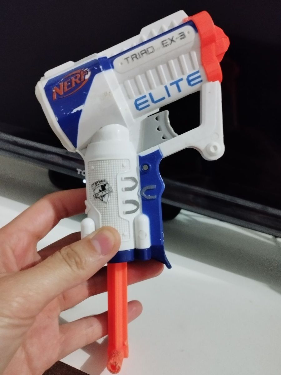 Pistolas Nerf e Max Super Mars | Brinquedo Hasbro Usado 80309021 | enjoei