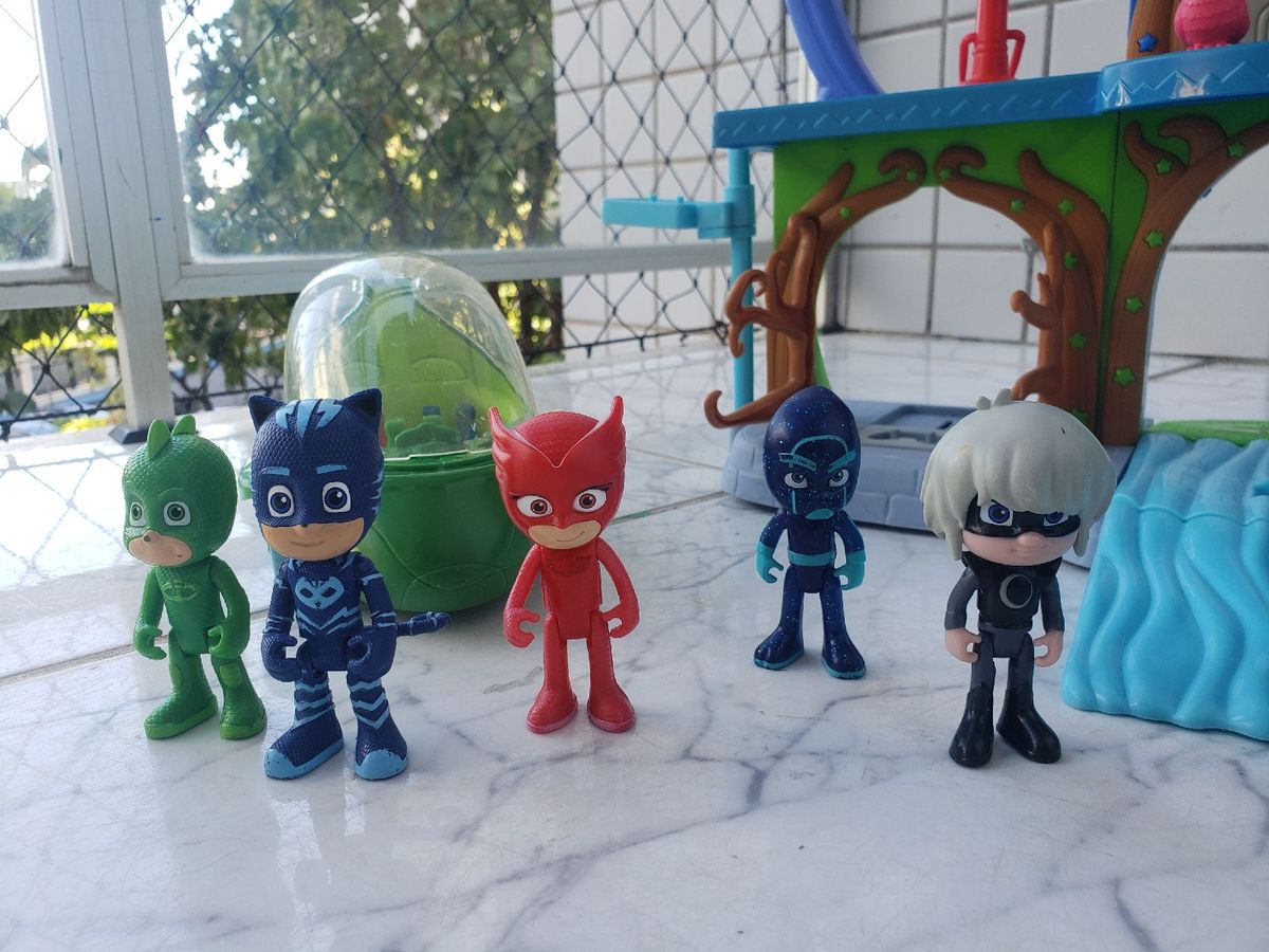 Pj Masks - Qj Bonecos Articuláveis | Brinquedo para Bebês Usado ...