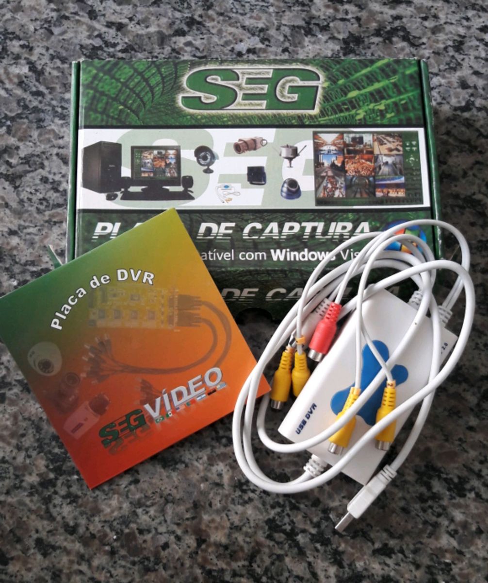 Placa de Captura para Sistema de Cftv | Item Info & Eletro Seg Usado ...