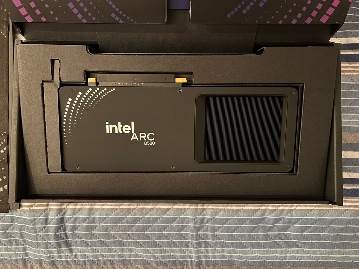 Placa de Vídeo Arc B580 | Computador Desktop Intel Nunca Usado ...