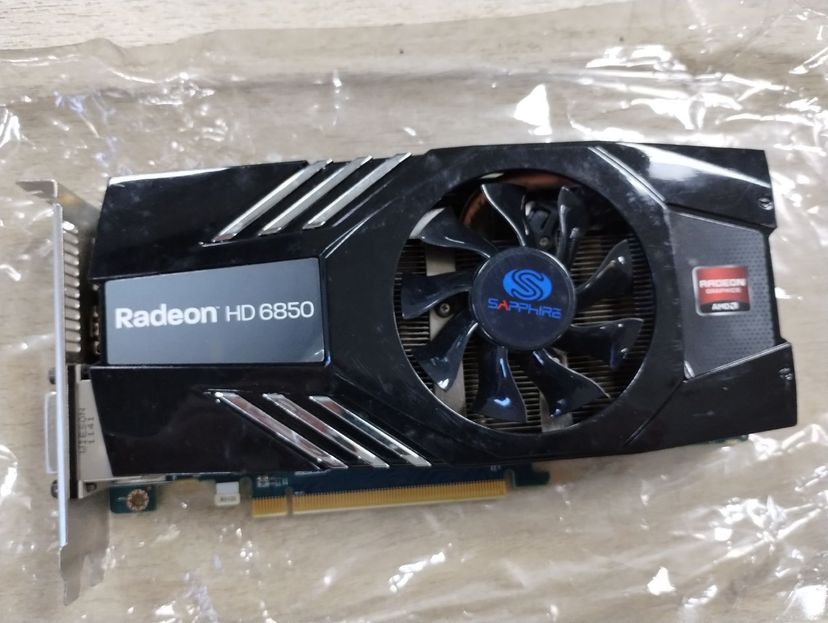 Placa de Vídeo Ati Radeon 6850 | Computador Desktop Ati Radeon Usado ...