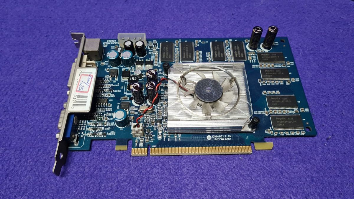 Placa de Vídeo Geforce Gf 6200 Pci-e | Computador Desktop Geforce Usado ...