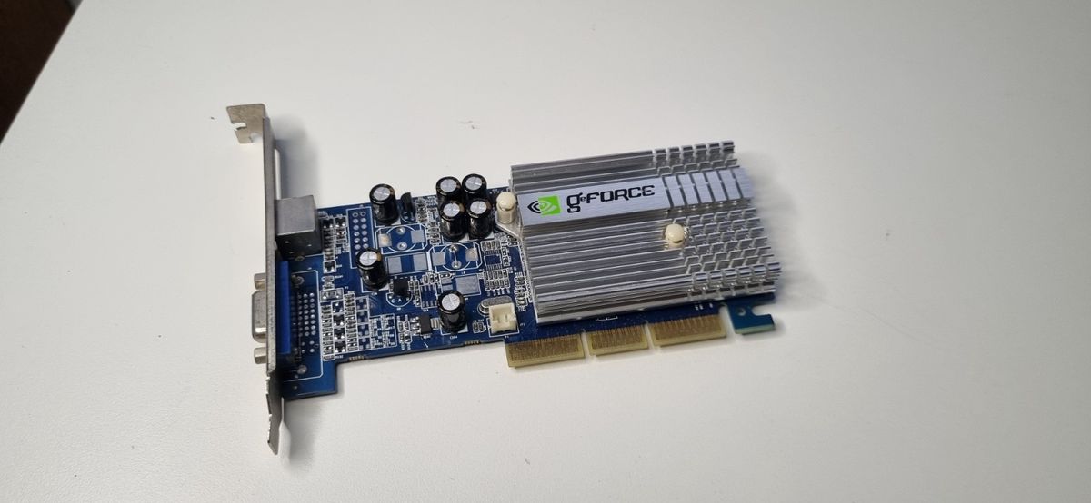 Placa de Vídeo Geforce Mx4000 128mb - Agp | Computador Desktop Nvidia ...