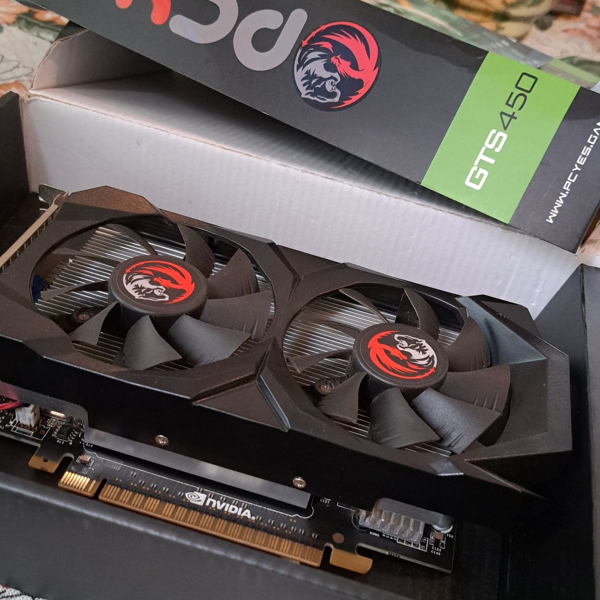Placa de Vídeo Nvidia Pcyes Geforce 400 Series Gts 450 2gb | Item Info ...