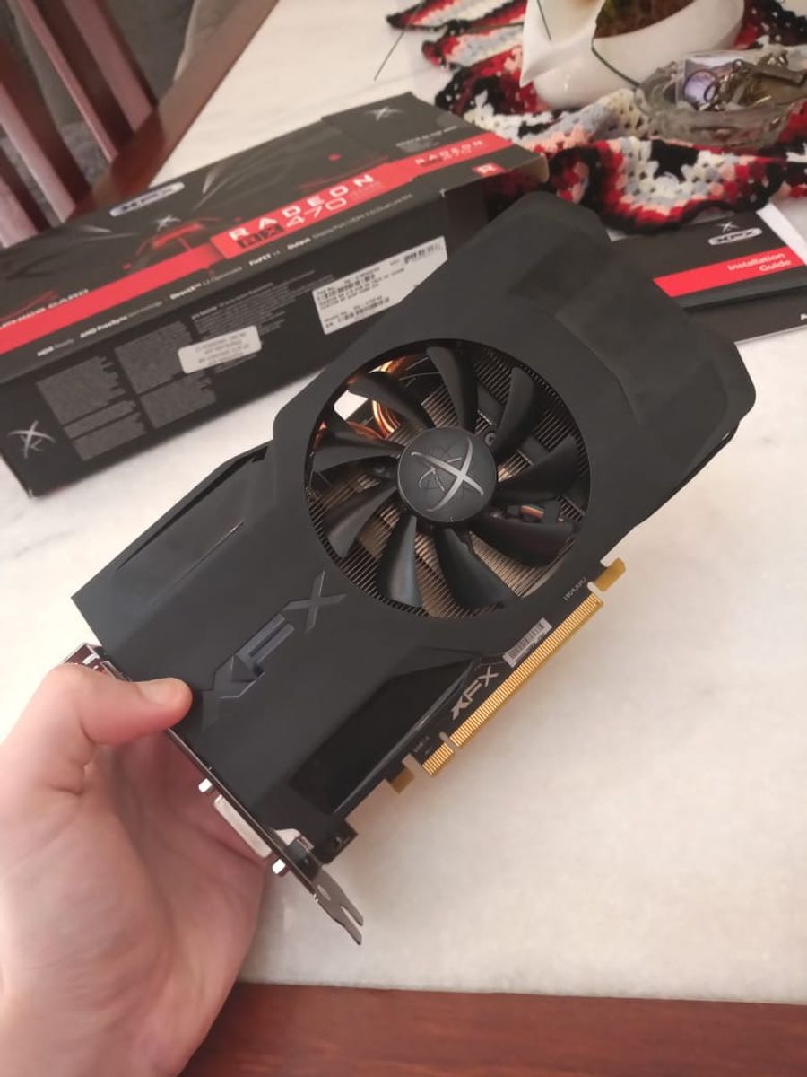 Placa de Video Xfx Radeon Rx 470 4g Gddr5 Oc | Computador Desktop Xfx ...