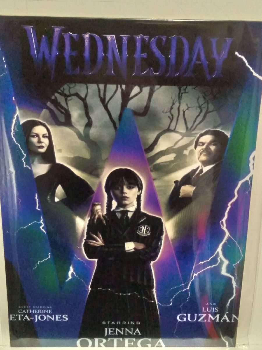 Placa Decorativa Wednesday Wandinha Addams | Filme e Série Placa ...
