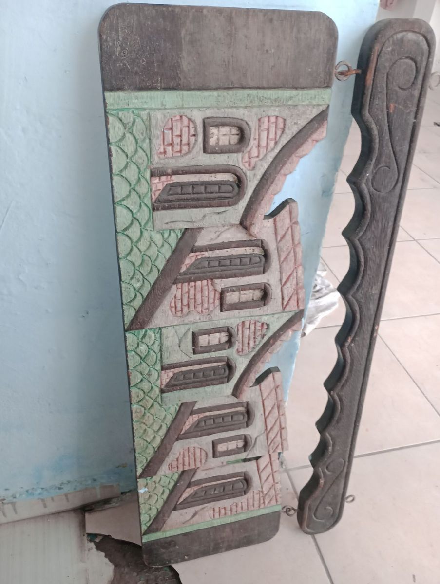 Placa Madeira Maciça para Pendurar | Item de Decoração Placas Usado ...