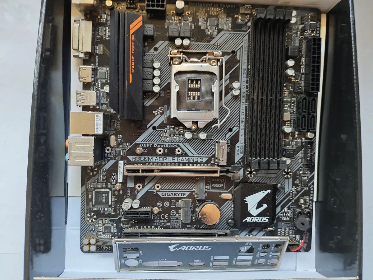 Placa Mãe Aorus B360m Gaming 3 Gigabyte | Computador Desktop Gigabyte ...