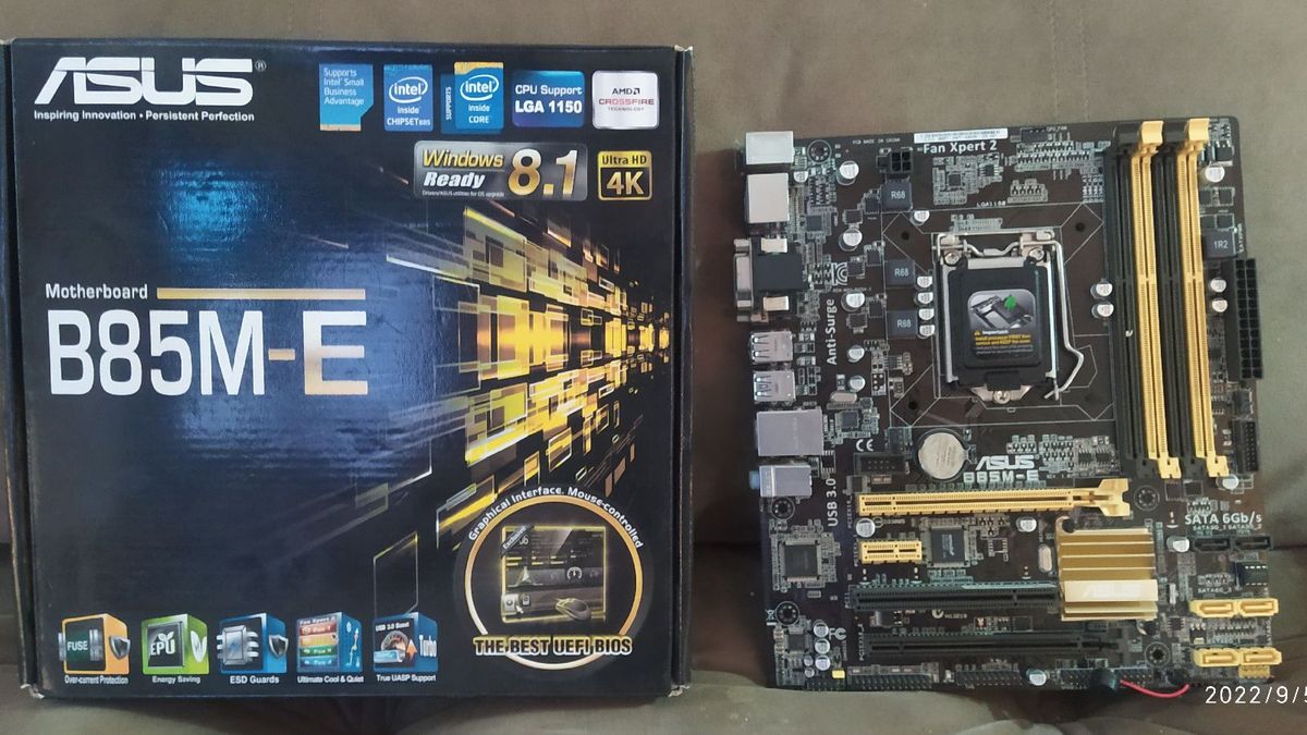 Placa Mãe Asus B85m-e Br | Computador Desktop Asus Usado 76041850 | enjoei