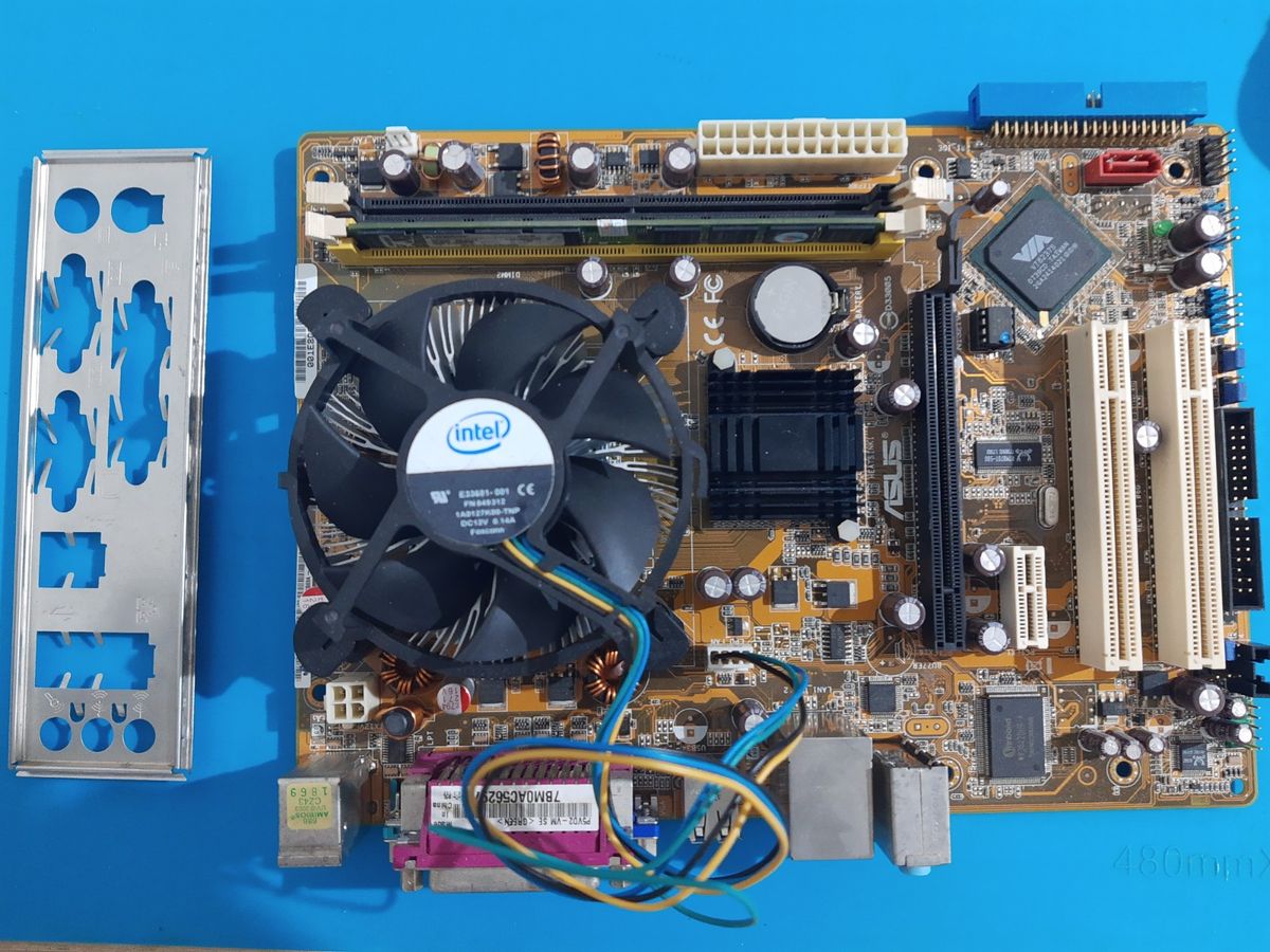 Placa Mãe Desktop Intel Lga775 Ddr2 Asus P5vd2-vm Se | Computador Desktop Asus Usado 91453454 ...