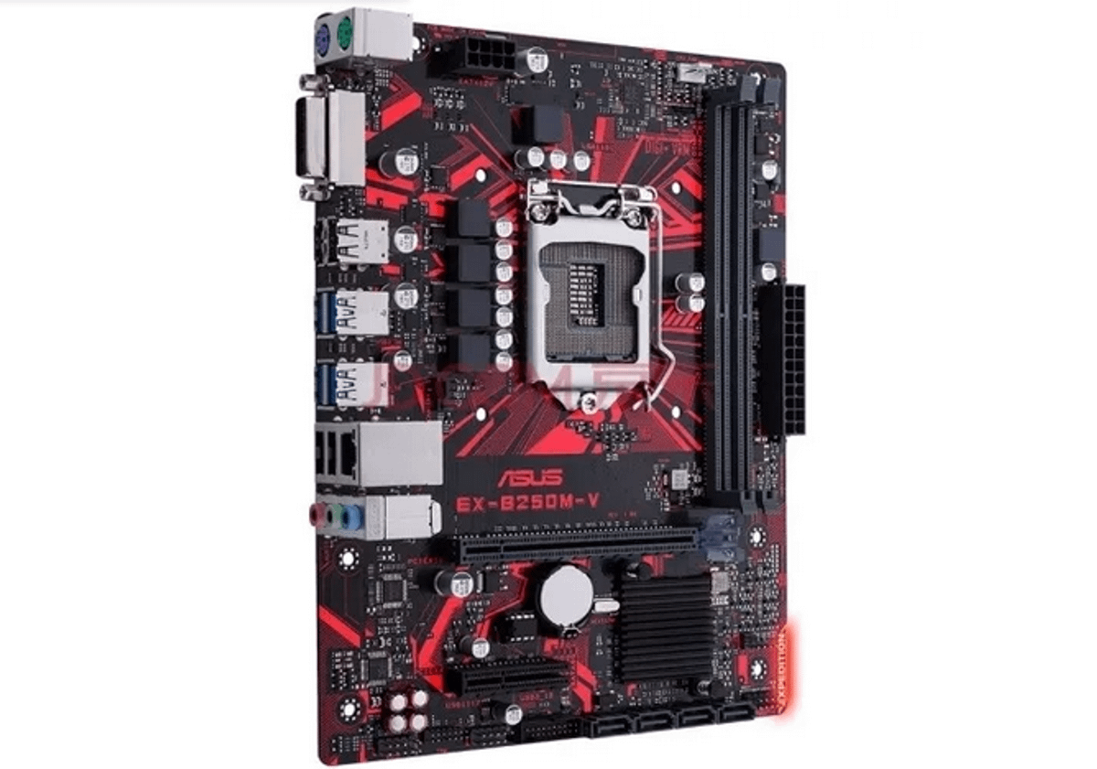 Placa Mãe Gamer Asus Ex B250m V3 Ddr4 32gb Pci e Usb 3.0 Ful ...