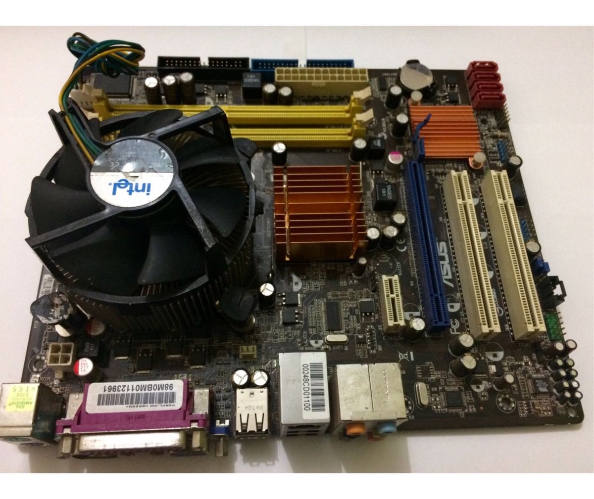 Placa Mãe P5kpl-am + Processador Intel® Pentium® D 945 | Computador ...