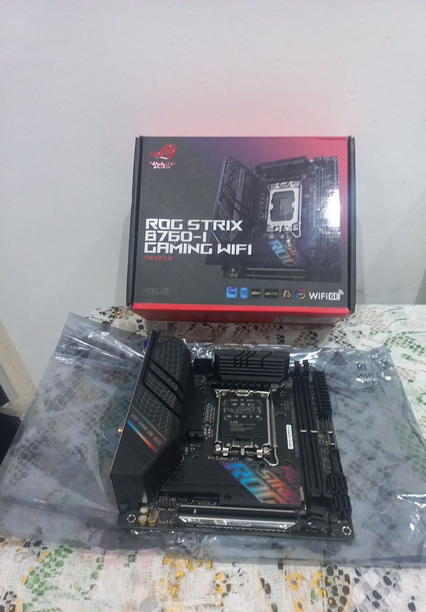 Placa Mãe Rog Strix B760i Gaming Wifi | Computador Desktop Asus Nunca ...