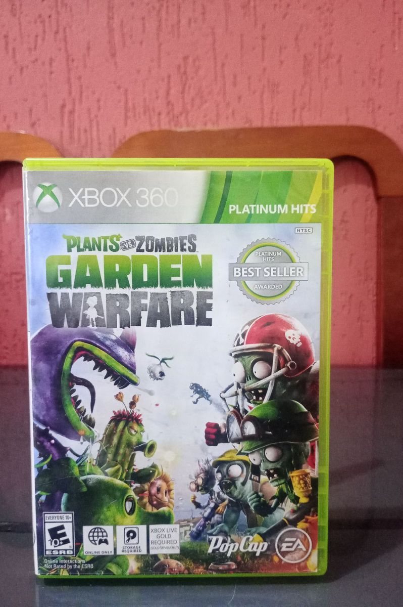 Plants Vs Zombies Garden Warfare Xbox 360 - Disco Original Usado | Jogo ...