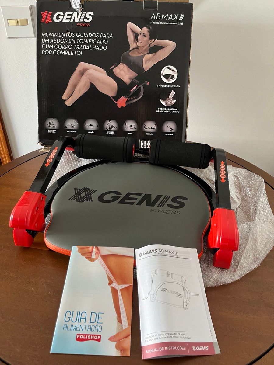 Plataforma Abdominal Ab Max Genis Polishop | Móvel p/ Casa Polishop ...