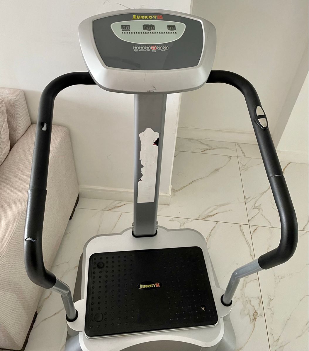 Plataforma Vibratória Energym Turbo Charger Polishop | Item p/ Esporte ...