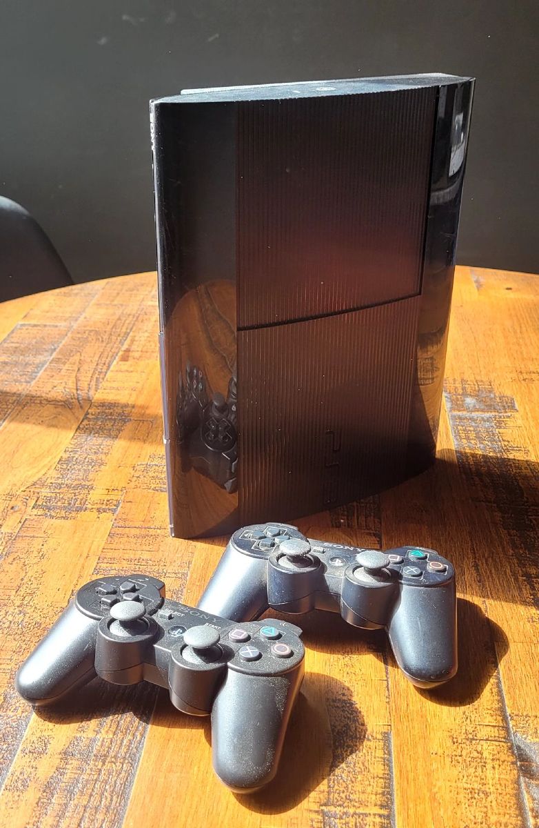 Play Station 3 Super Slim com Duas Manetes Originais | Console de ...