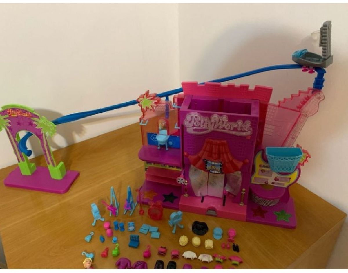 Playset Palco de Música Polly World Polly Pocket | Brinquedo Polly ...