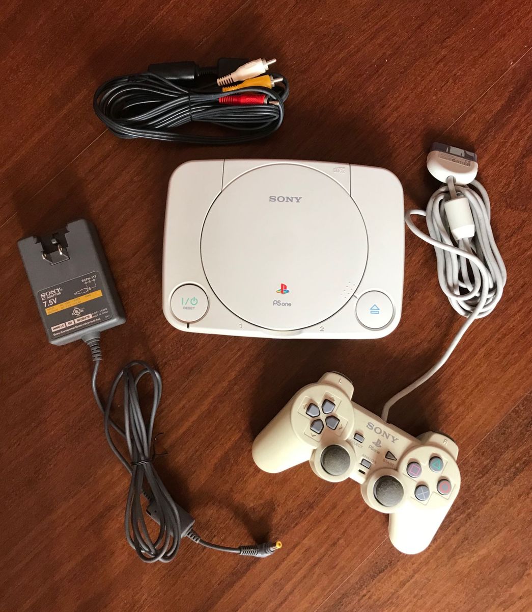 Playstation 1 Slim (psone) | Console de Videogame Sony Usado 25120627 ...