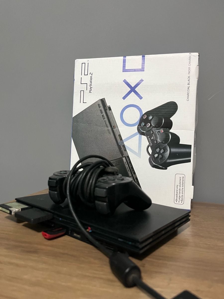 Playstation 2 com Opl e Jogos | Console de Videogame Sony Usado ...