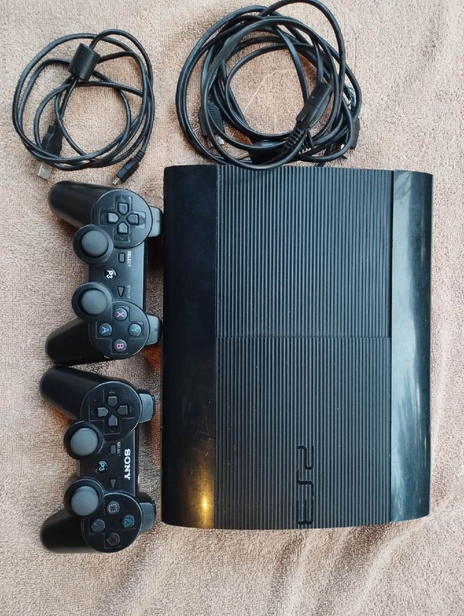 Playstation 3 Desbloqueado Super Slim Hd 500gb | Eletrodoméstico Sony ...
