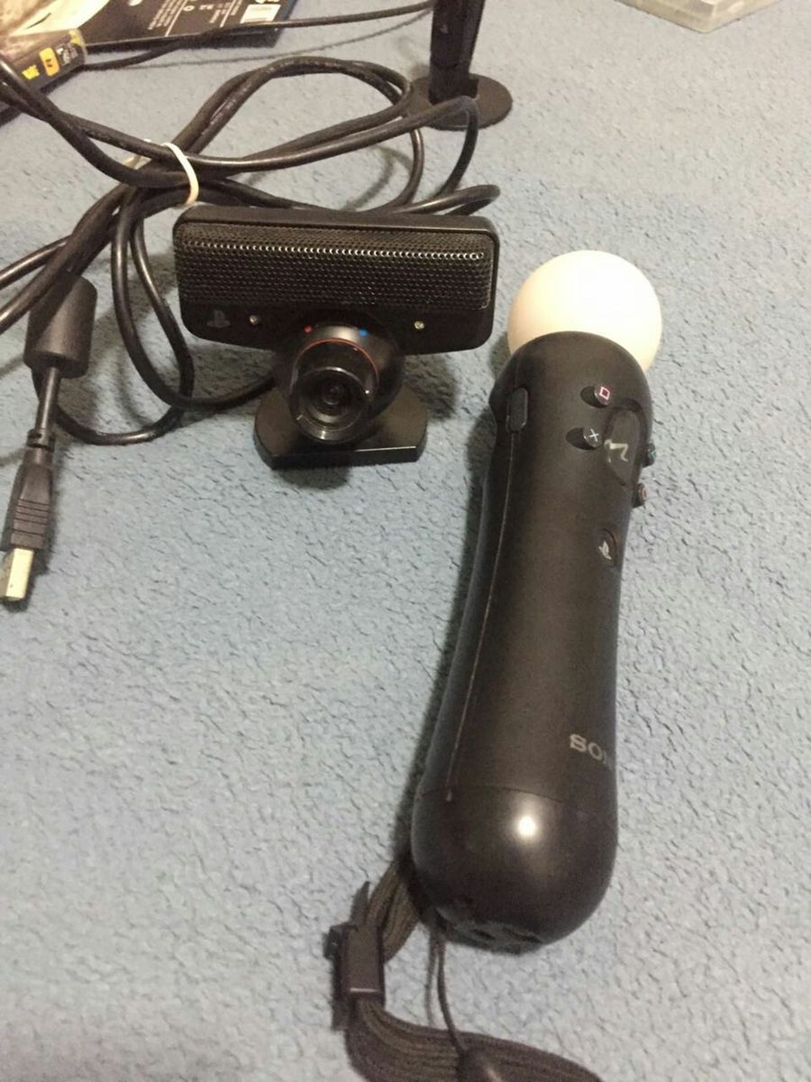 Playstation 3 Move. Kit Completo | Acessório p/ Videogame Sony Nunca ...