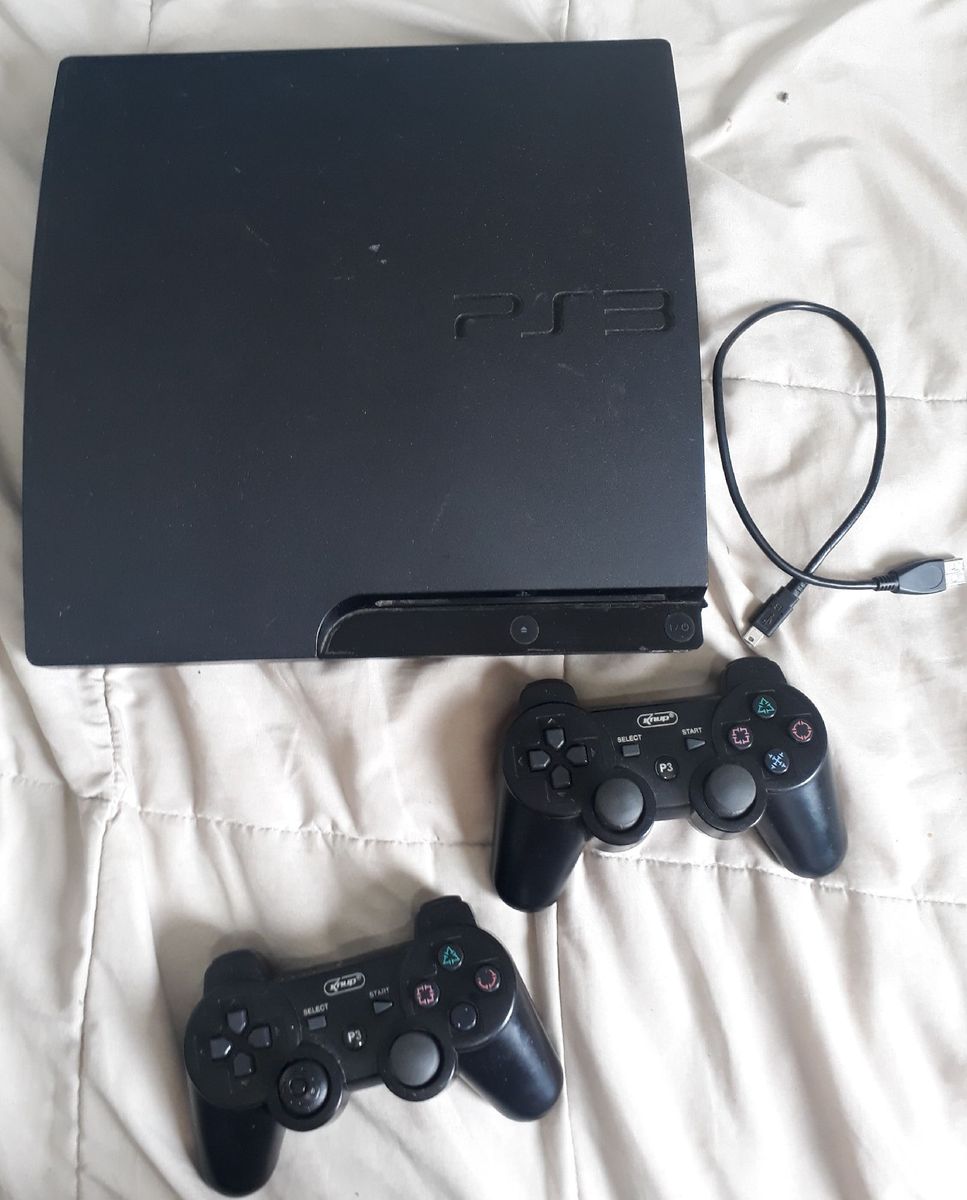 Playstation 3 Slim Usado em Perfeito Estado | Jogo de Computador Sony Usado 39061364 | enjoei