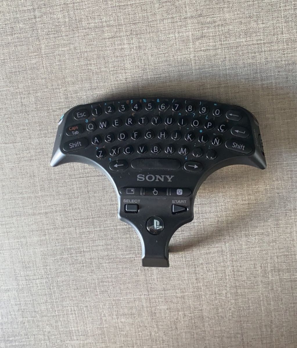 Playstation 3 Wirelles Keypad | Acessório p/ Videogame Sony Usado ...