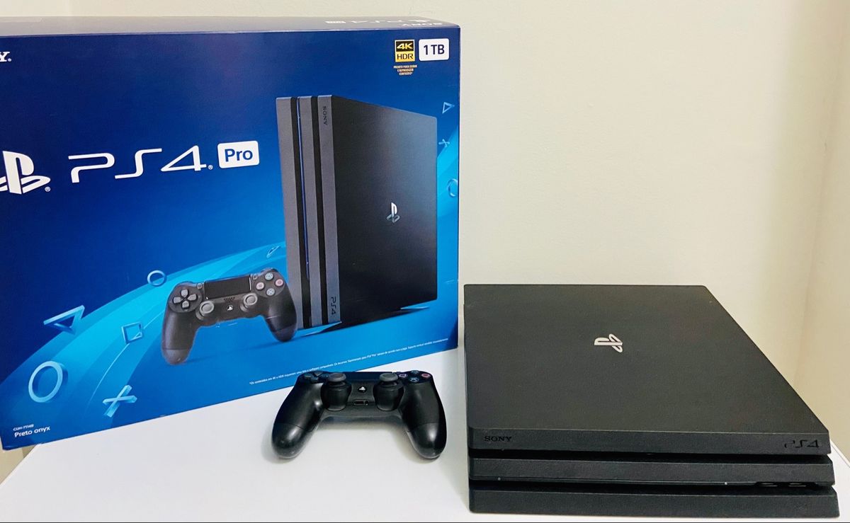 Playstation 4 Pro 1 Tb | Console de Videogame Sony Usado 46947403 | enjoei