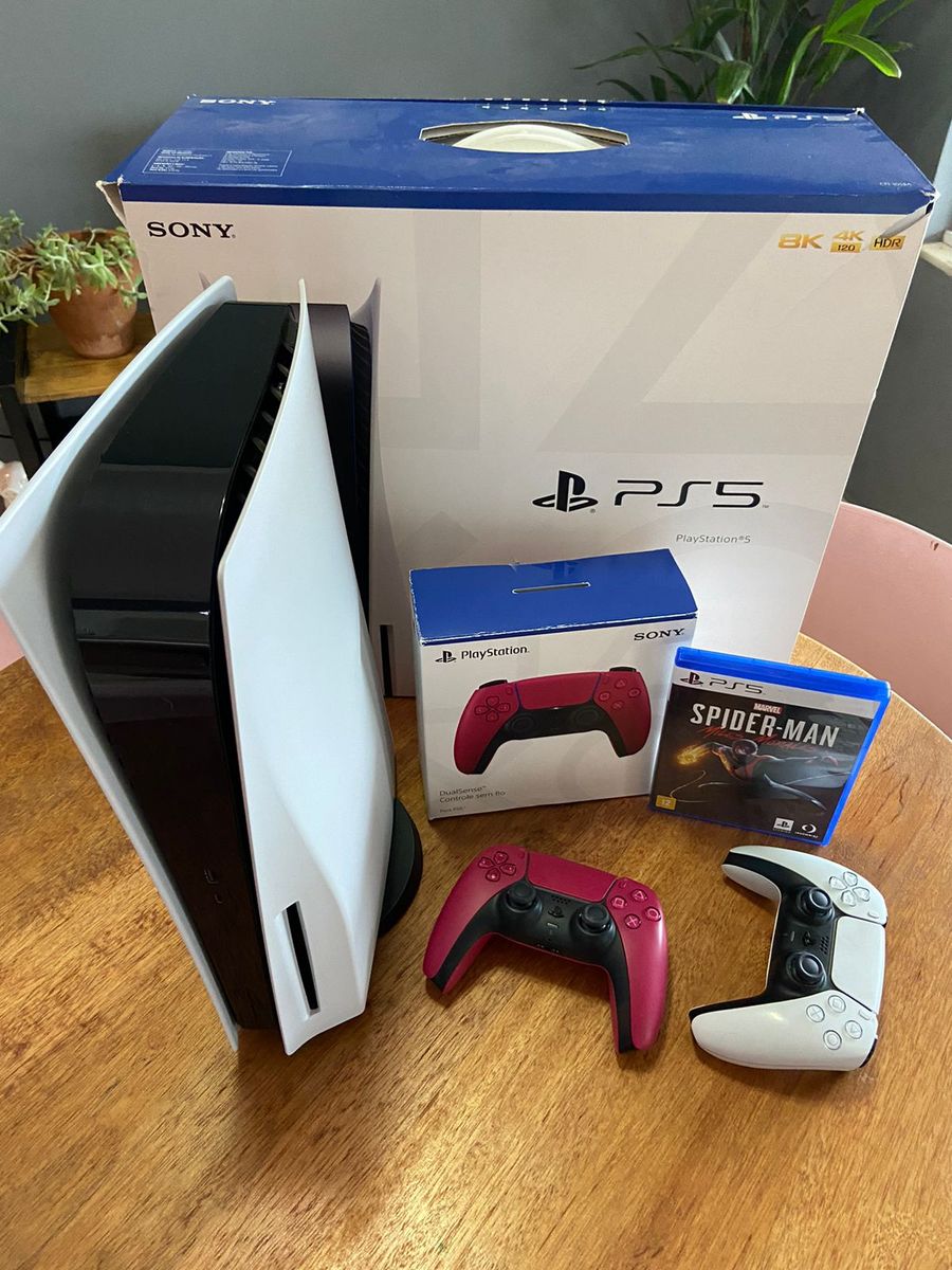 Playstation 5 Ps5 Mídia Física | Console de Videogame Sony Usado ...