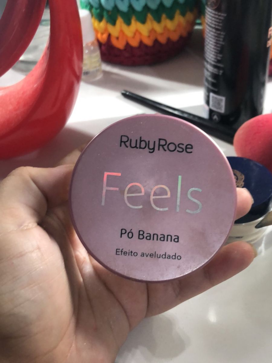Pó Banana Feels Ruby Rose | Maquiagem Feminina Ruby Rose Nunca Usado ...