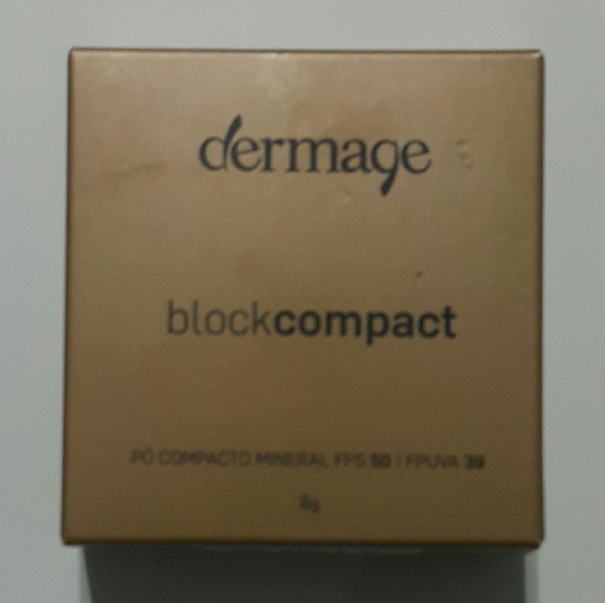 Pó Block Compact Mineral Fps 50 | Maquiagem Feminina Dermage Nunca ...