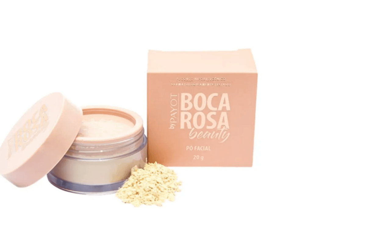 Pó Translúcido Boca Rosa | Maquiagem Feminina Boca Rosa Nunca Usado ...