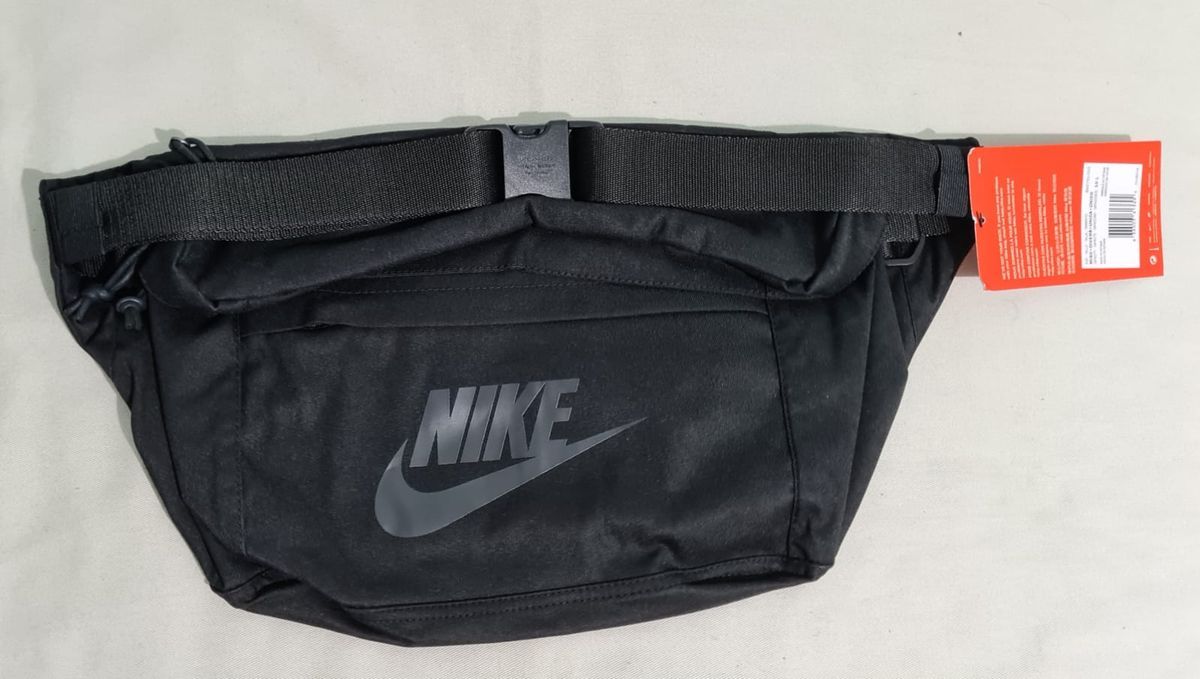 Pochete Bag Nike Preto Extra Grande Tech Hip Bolsa | Bolsa Masculina ...