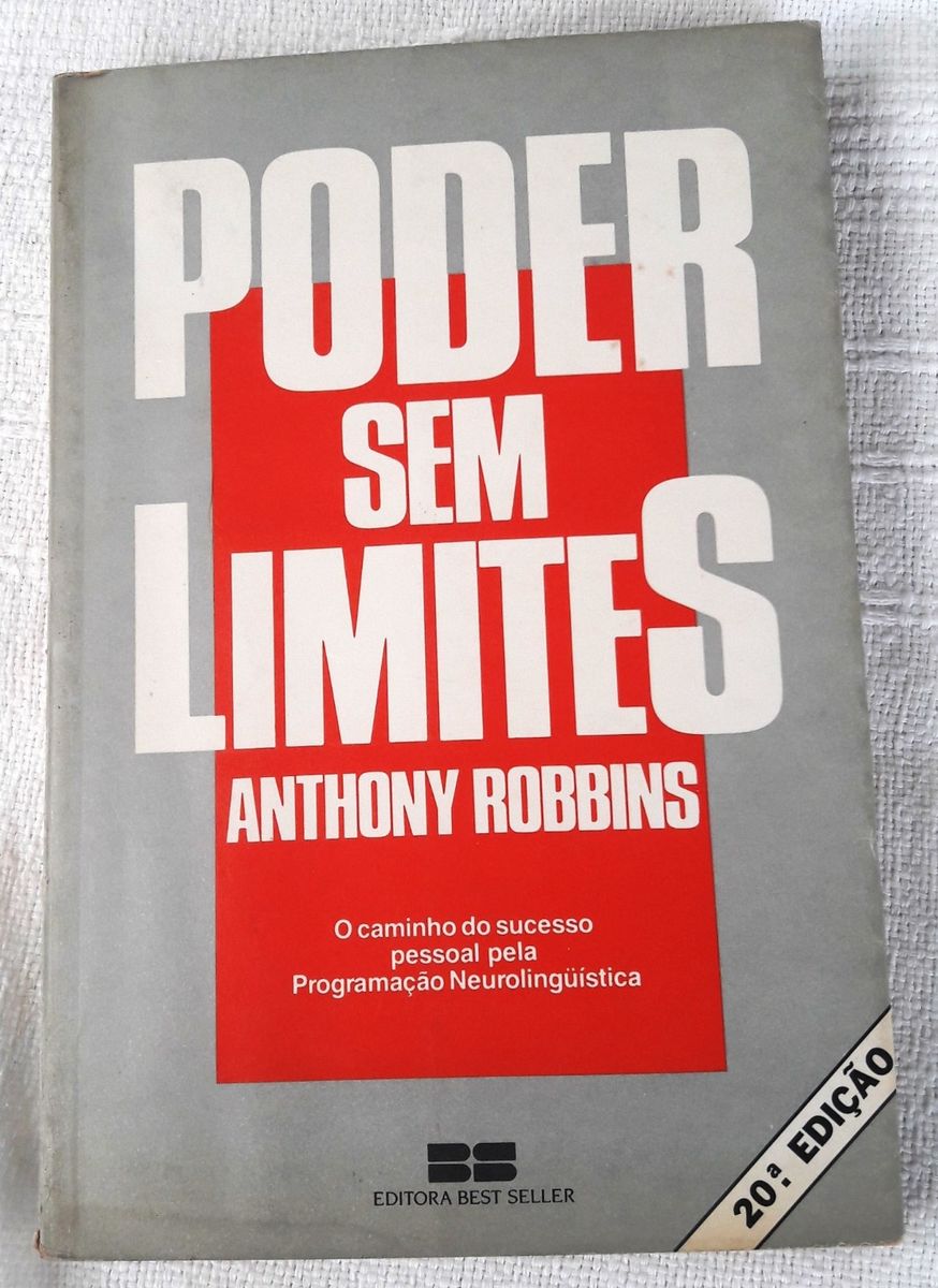 Poder sem Limites 20 Edição - Anthony Robbins Capa Mole | Livro Editora ...