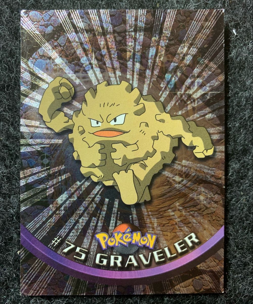 Pokemon - #75 Graveler - Tv Animation Edition 1995-1999 | Produto ...