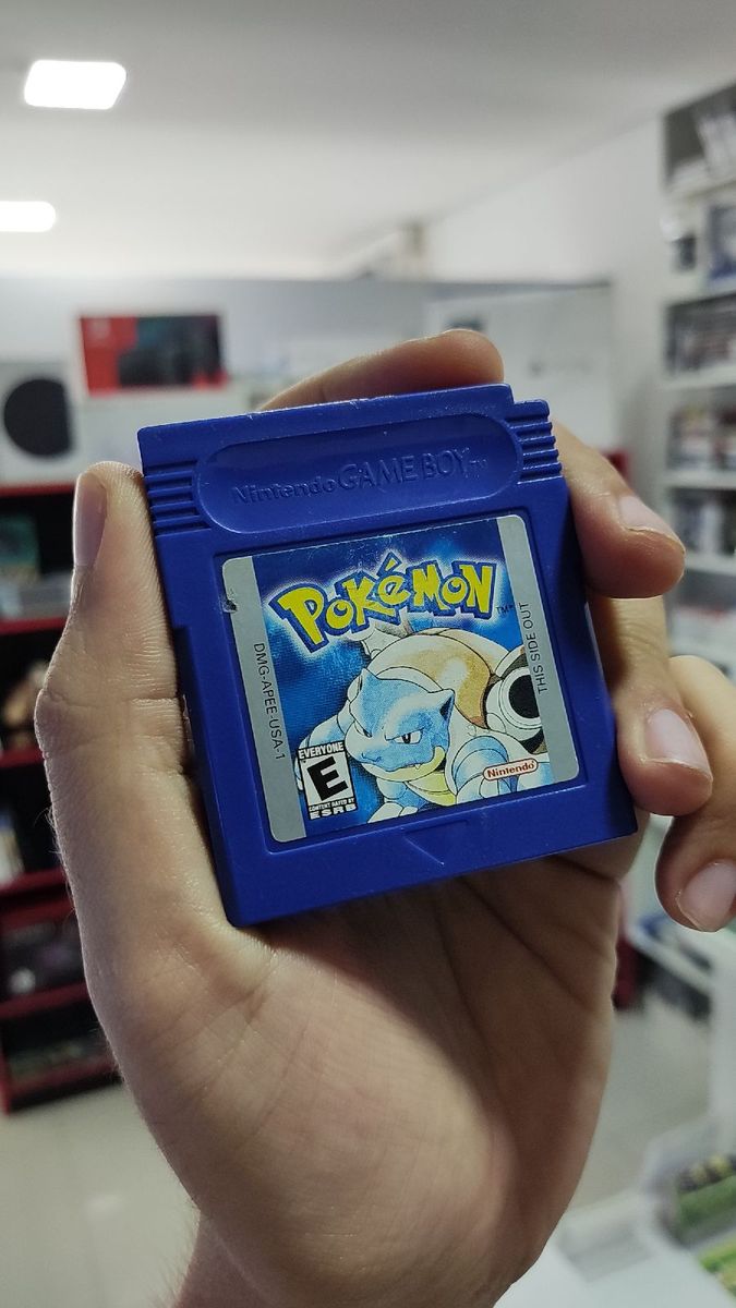 Pokémon Blue Game Boy Color Original, Pokémon Blue Original | Jogo de ...