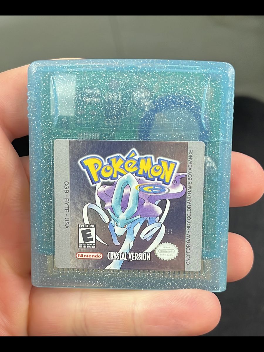 Pokemon Crystal Game Boy Original | Jogo de Videogame Nintendo Usado ...