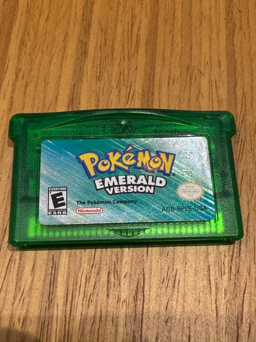 Pokémon Emerald Original Gameboy Avanced | Jogo de Videogame Nintendo ...