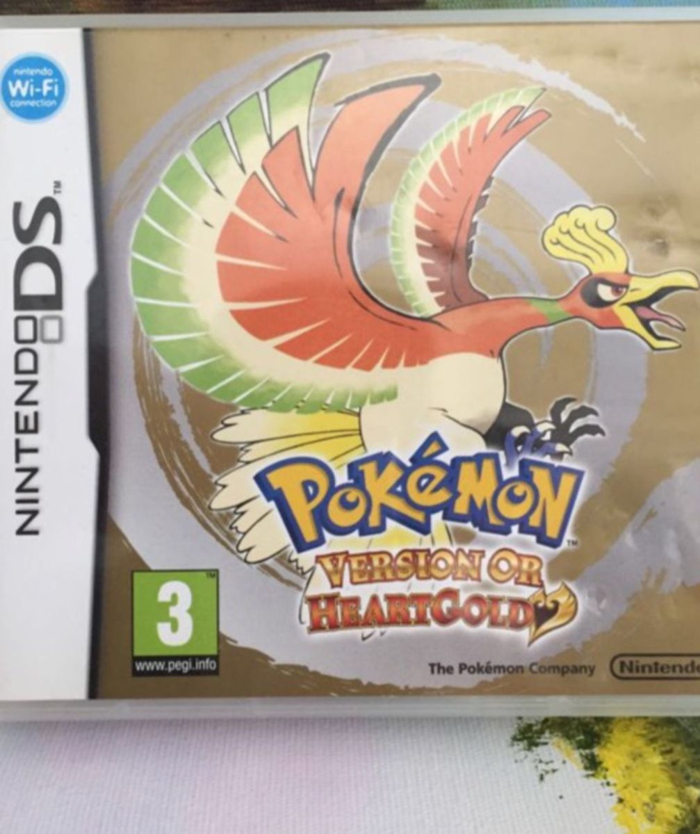 Pokemon Heart Gold Ds | Jogo de Videogame Nintendo Usado 17596043 | enjoei