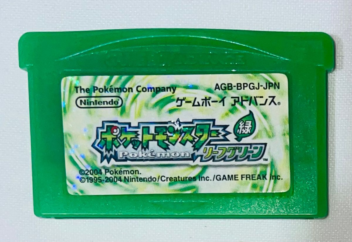 Pokémon Leef Green Gba Japonês | Jogo de Videogame Nintendo Usado 124042868 | enjoei