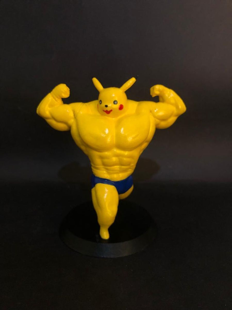 Pokémon Pikachu Maromba Bombado | Brinquedo 3d Billa Nunca Usado ...