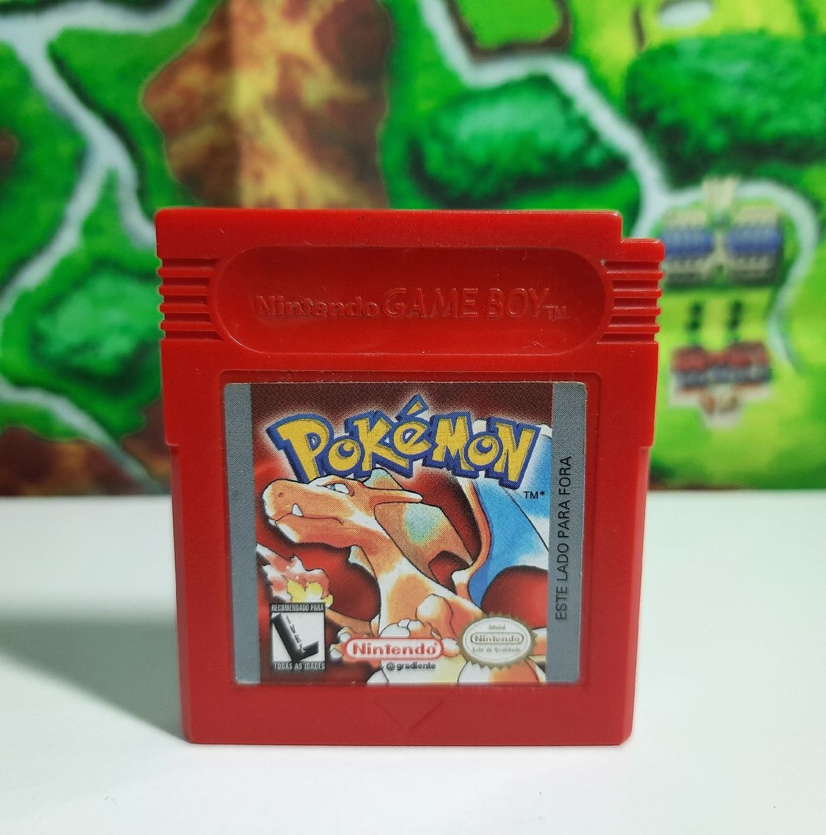 Pokémon Red Original Gradiente | Jogo de Videogame Nintendo Usado ...