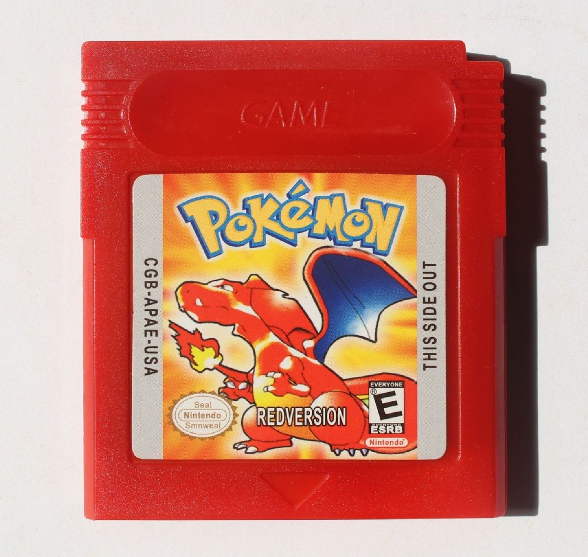 Pokémon Red Version Cartucho Fita Game Boy Game Boy Color Gba | Jogo de ...