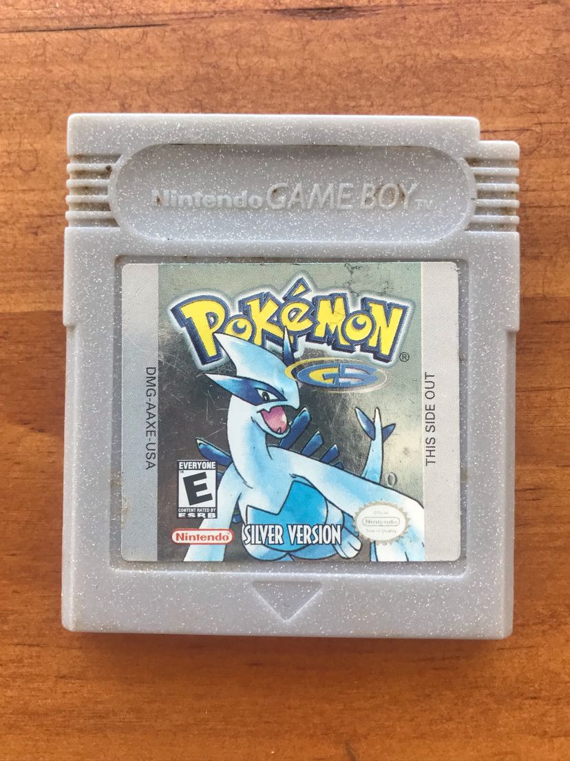 Pokémon Silver Original Game Boy Color | Jogo de Videogame Nintendo ...
